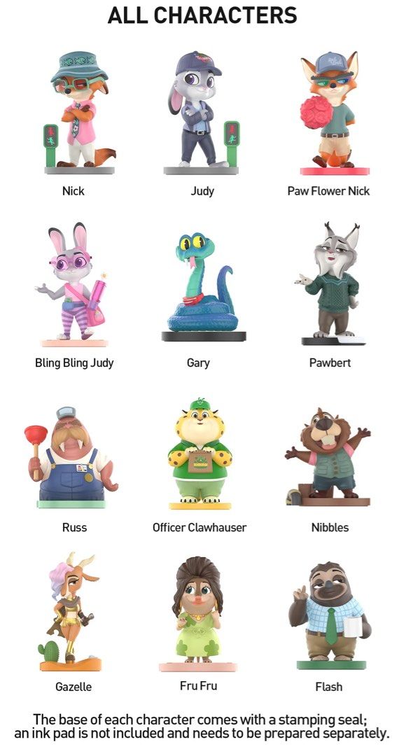 POP MART Zootopia 2 Next Adventure Blind Box - Nibbles, Hobbies & Toys ...