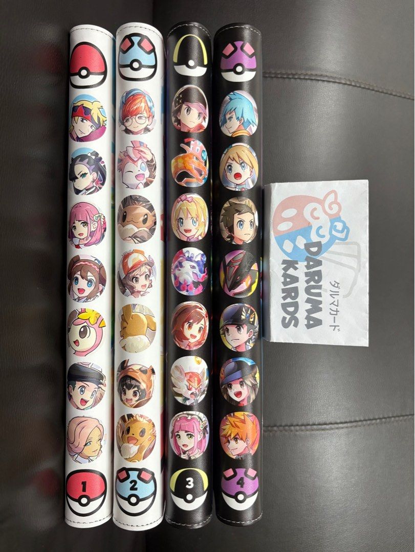 Limited Custom Print Pokemon Binders (9 pocket 3x3 album for pokemontcg ...