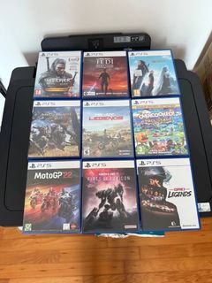 PS5 game Final fantasy 7 reunion / The Witcher 3 / Star Wars Jedi / MX ...