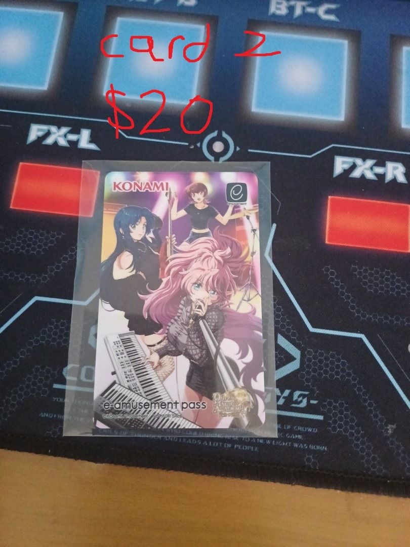 🃏QMA arcade pass[ can be used as E-amusment , banapassport , aime, OR nesica card ] Tags ...