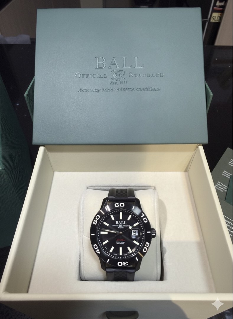 RARE: Ball NECC Special Edition. Swiss Auto. 40mm. Complete set., Men's ...