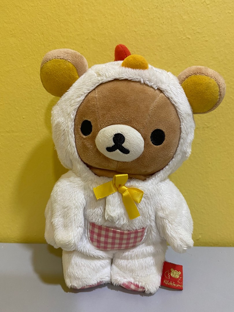 Rilakkuma Atsumete Chicken Costume San-x Plush, Hobbies & Toys, Toys ...