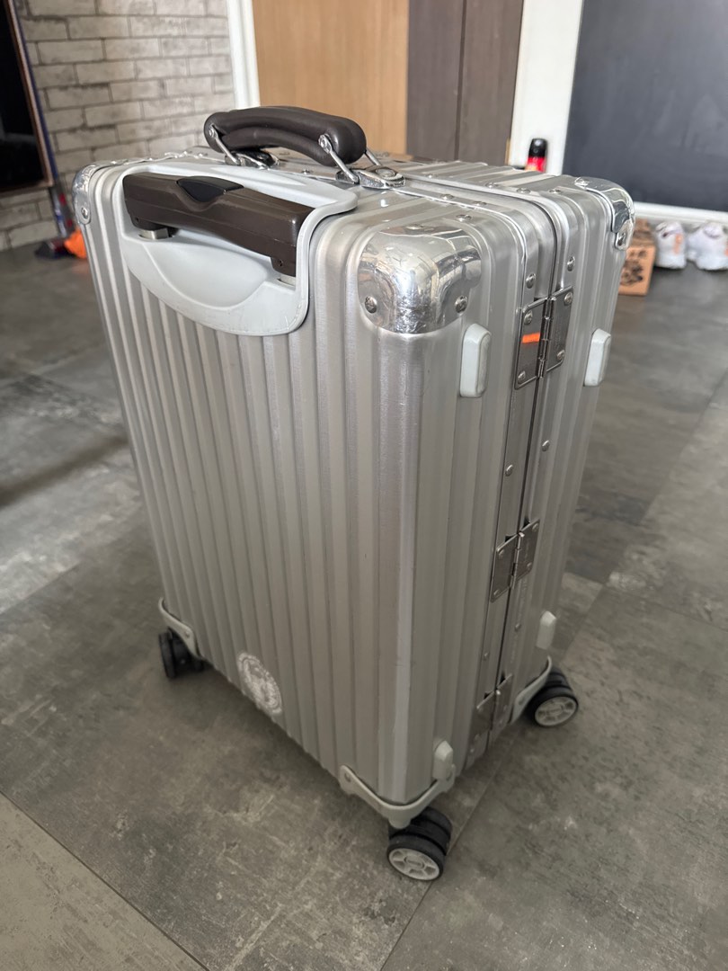 Rimowa Silver Suitcase, Hobbies & Toys, Travel, Luggage on Carousell