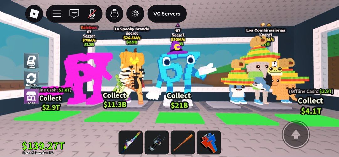 Roblox steal a Brainrot rare secrerts, Video Gaming, Gaming Accessories ...