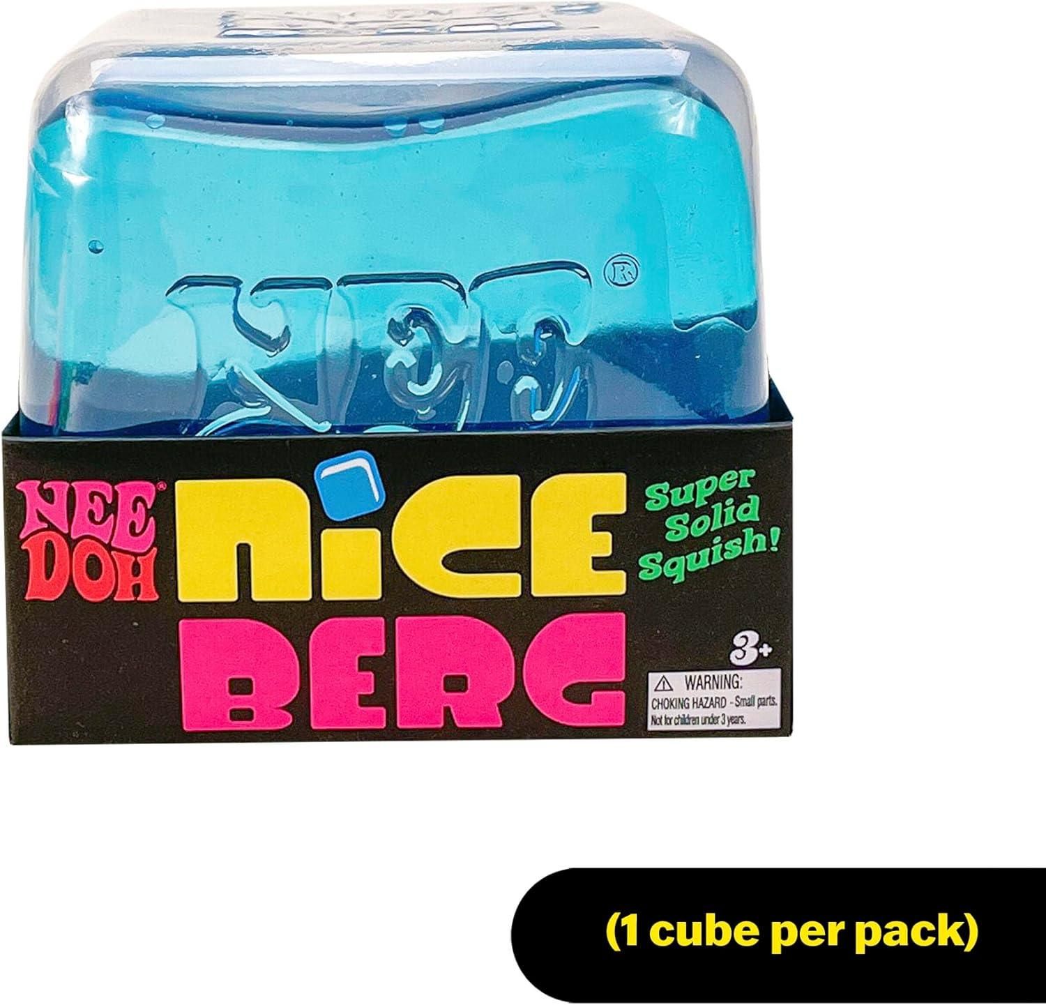 Schylling NeeDoh Niceberg - Sensory Squeeze Toy with Super Solid Squish ...