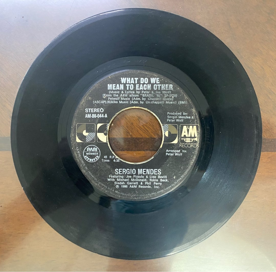 Sergio Mendes – What Do We Mean To Each Other - Philippines Music Vinyl ...