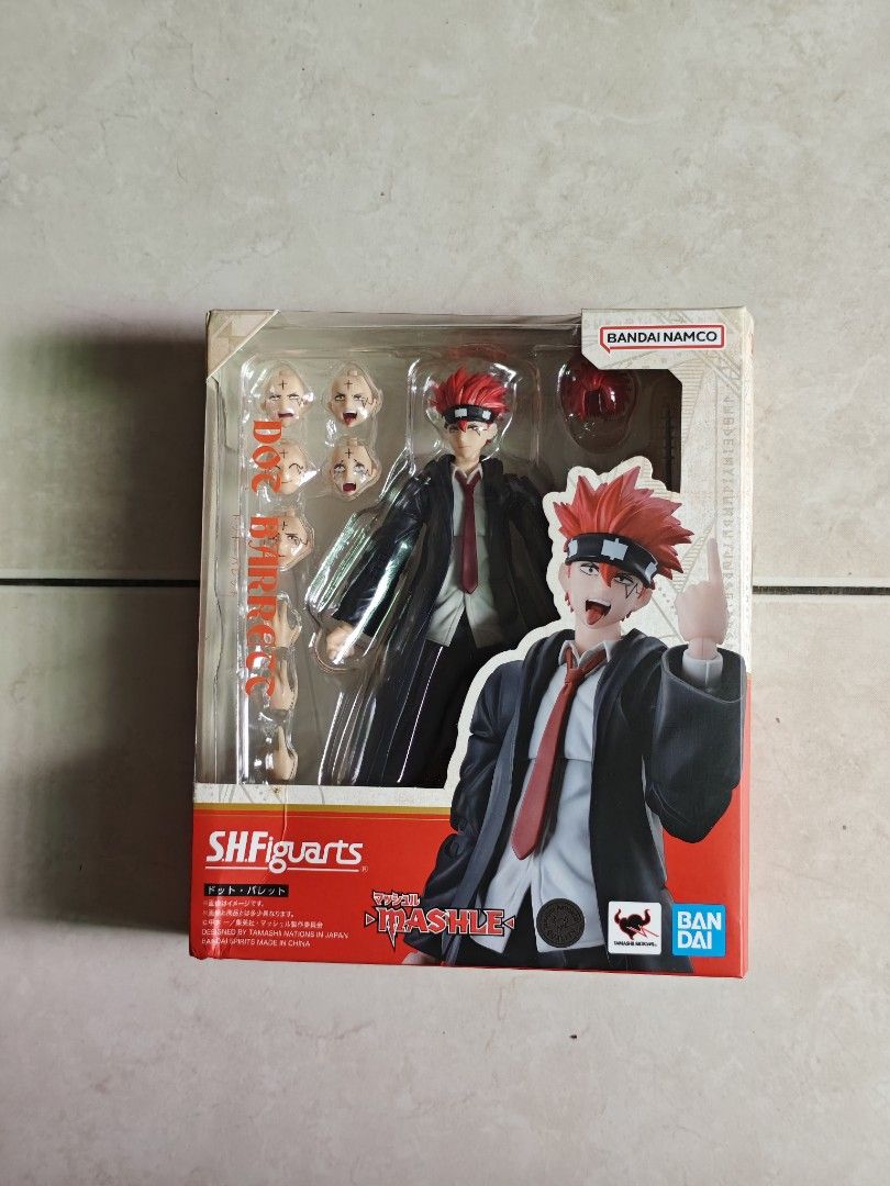 SHF s.h.figuarts Doc Barrett Mashle 1/12 Bandai not Figma notaman romankey vtoys mafex mezco ...