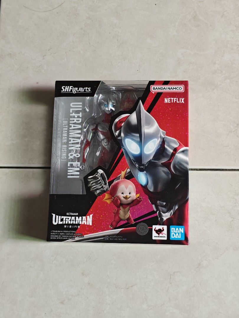SHF s.h.figuarts Ultraman & Emi Rising Netflix R 1/12 Bandai not Figma ...