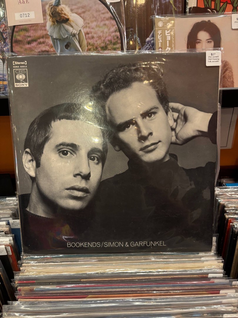 Simon & Garfunkel - Bookends (1969 Japanese Vinyl Record LP), Hobbies ...