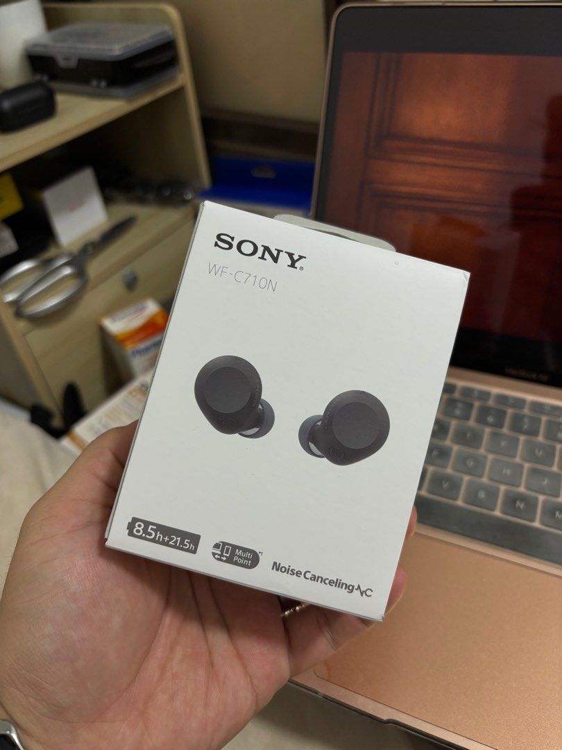 Sony WF-C710N Noise Cancelling Earbuds, Audio, Earphones on Carousell