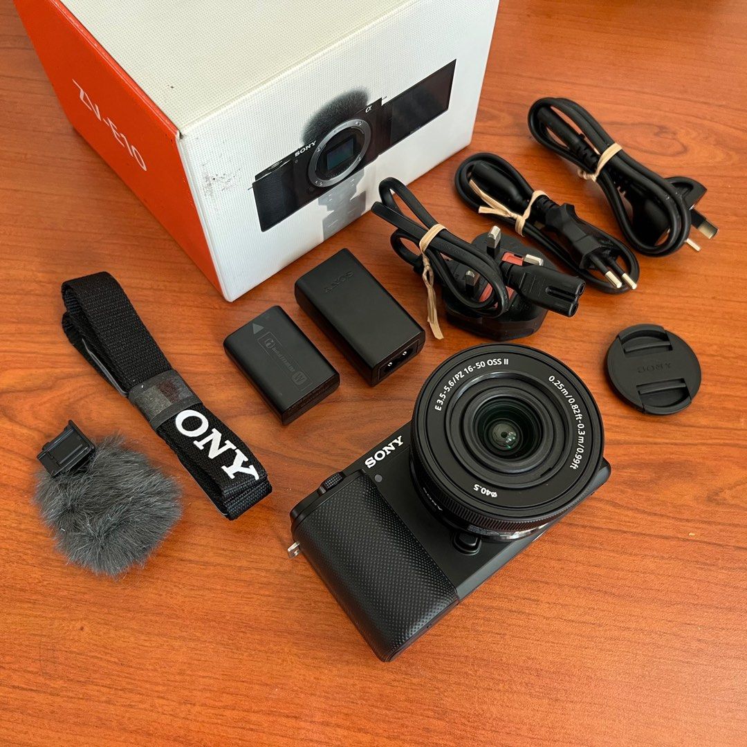 Sony ZV-E10 Camera with 16-50mm OSS ii Lens (99%like new SC 1k only ...