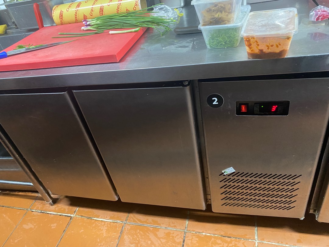Stainless steel counter top chiller 1200 mm, TV & Home Appliances ...