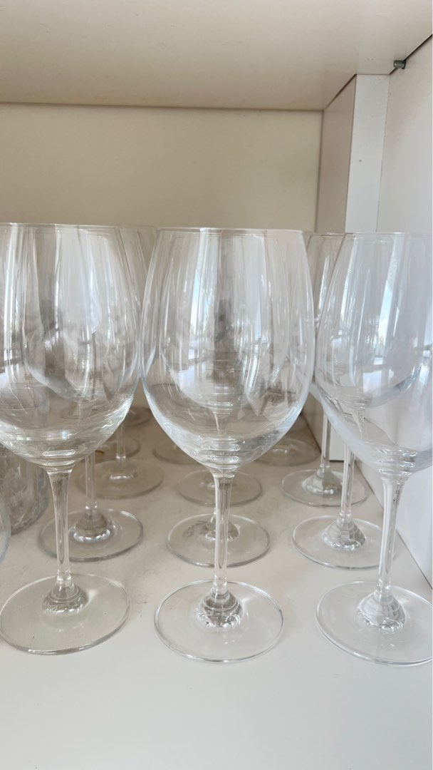 Stolzle Lausitz Wine Glasses - Set of 6, Furniture & Home Living ...