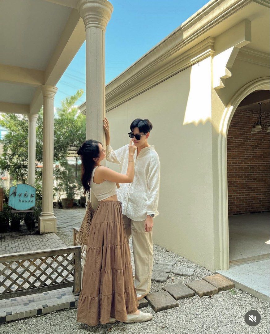 Talon brown tiered skirt, Women's Fashion, Bottoms, Skirts on Carousell