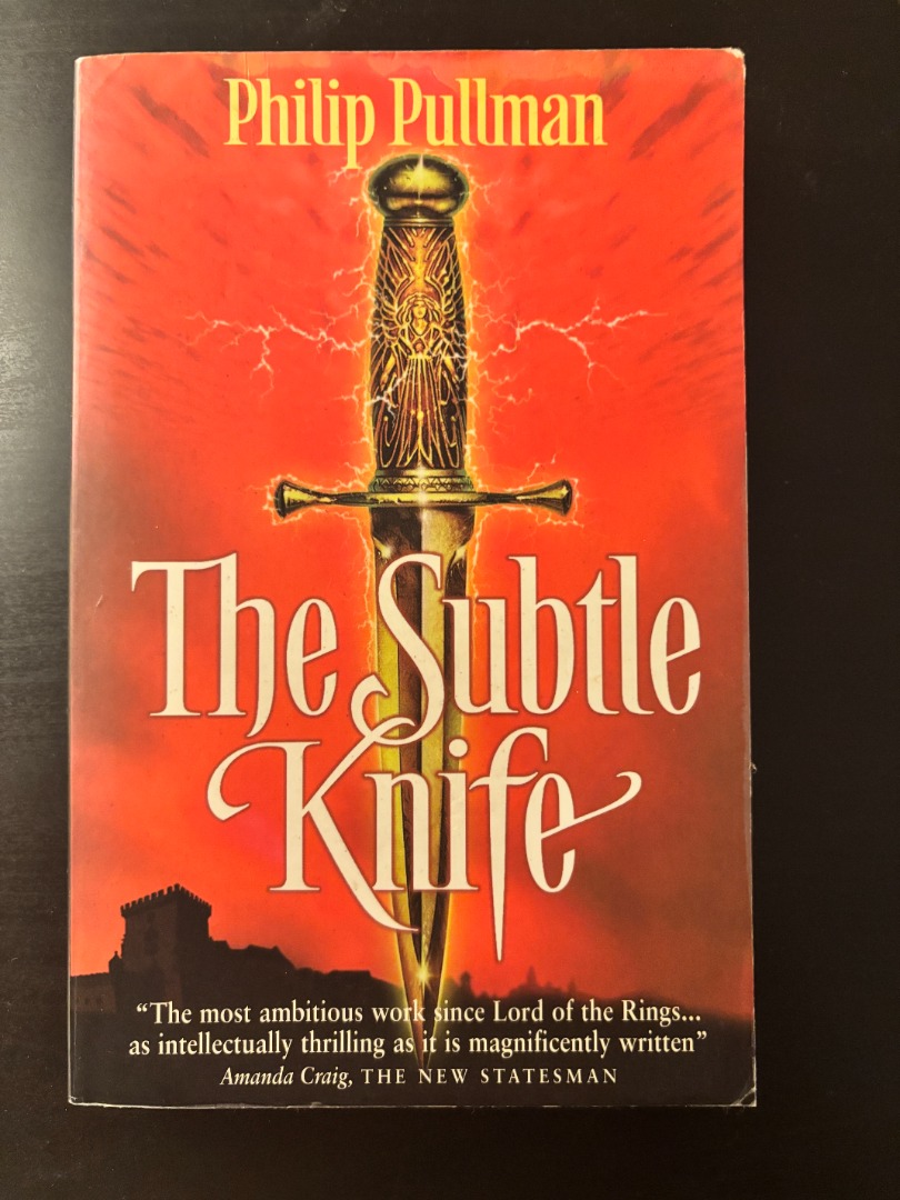 The Subtle Knife by Phillip Pullman (His Dark Materials #2), Hobbies ...