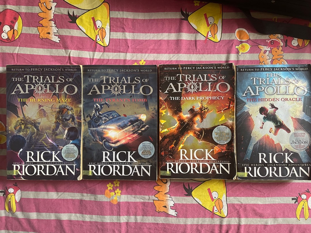 The Trials of Apollo Series by Rick Riordan, Hobbies & Toys, Books ...