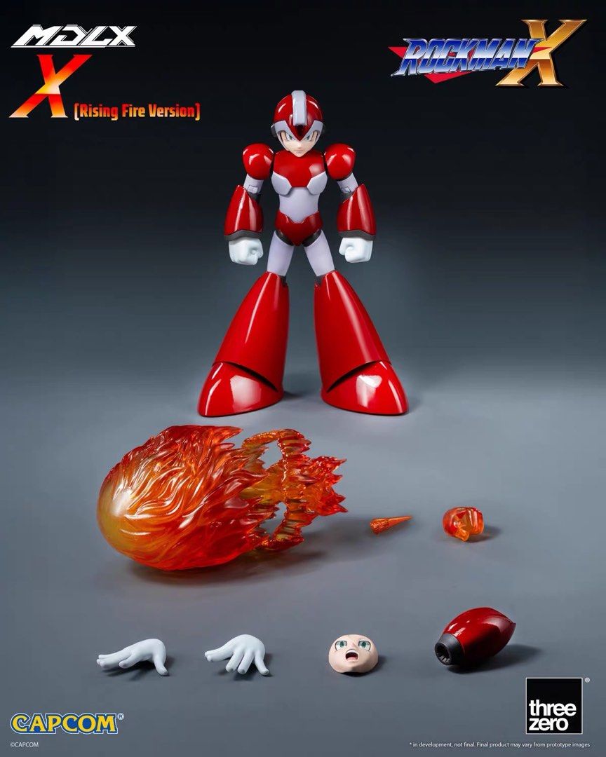 THREEZERO MDLX ROCKMAN X MEGA MAN X MDLX X (RISING FIRE VERSION ...