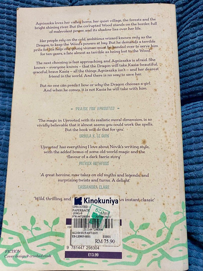 Uprooted by Naomi Novak 🔮🌳🐉, Hobbies & Toys, Books & Magazines ...