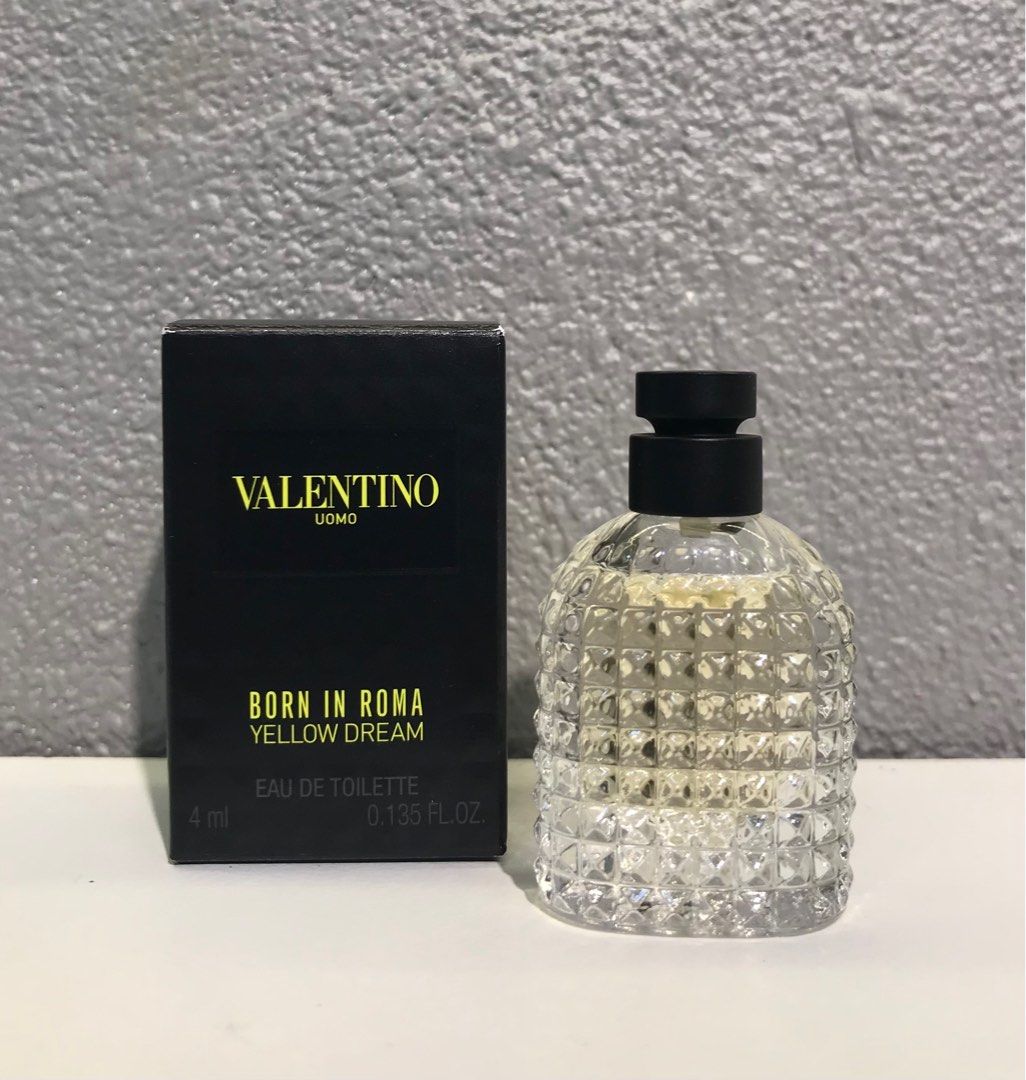 Valentino Uomo Born In Roma Yellow Dream miniature perfume, Beauty ...