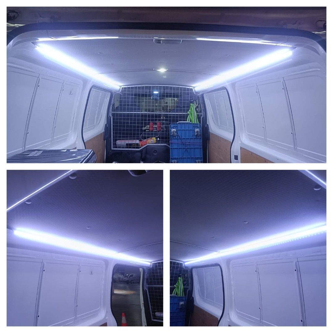 Van rear cabin led strip, Car Accessories, Accessories on Carousell