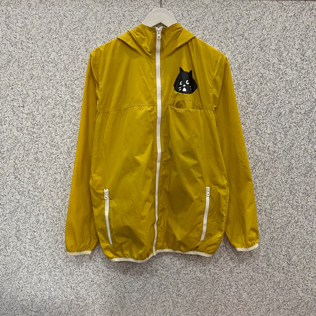 Vintage Nenet Cat Logo Windbreaker, Men's Fashion, Coats, Jackets and ...