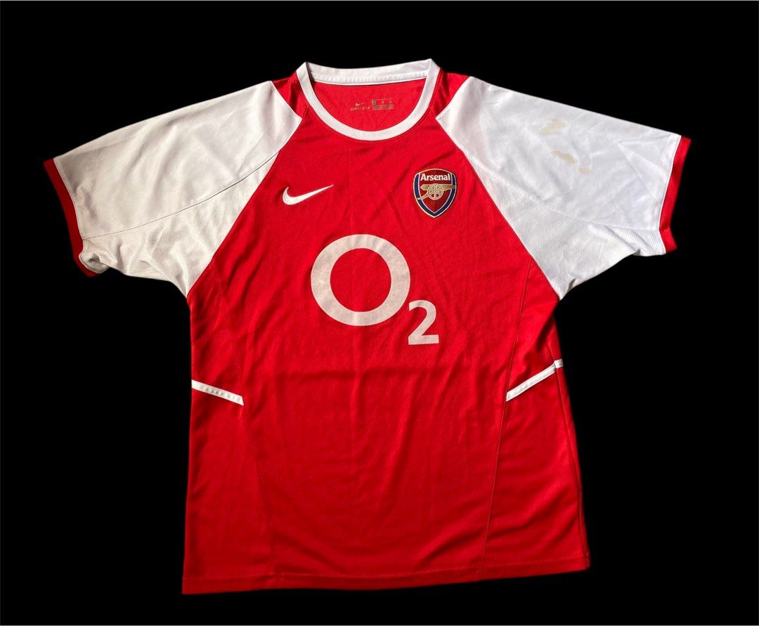 Vintage Season 02/03 Arsenal Jersey, Men's Fashion, Activewear on Carousell