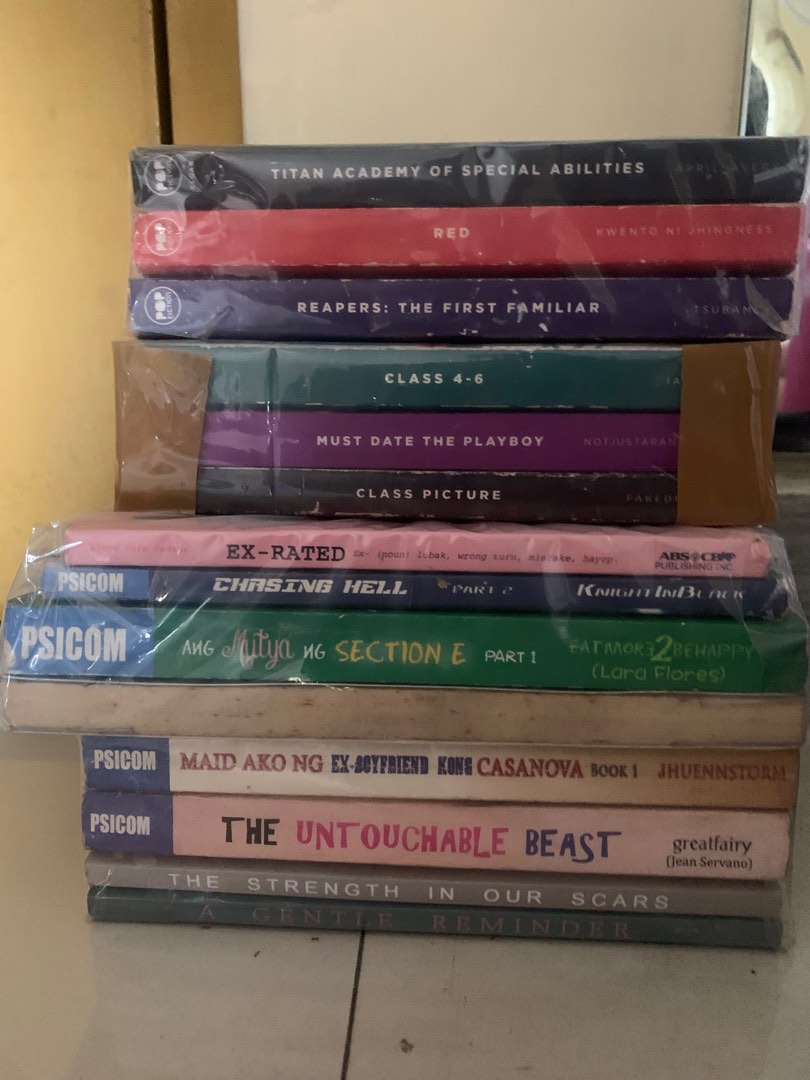 Wattpad Books take all for 500, Hobbies & Toys, Books & Magazines ...
