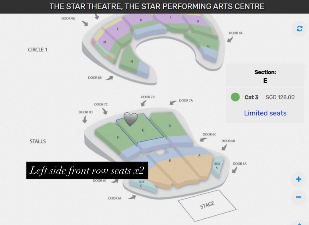 WTS The Neighbourhood (the nbhd) World Tour Singapore Cat 3 Front Row ...