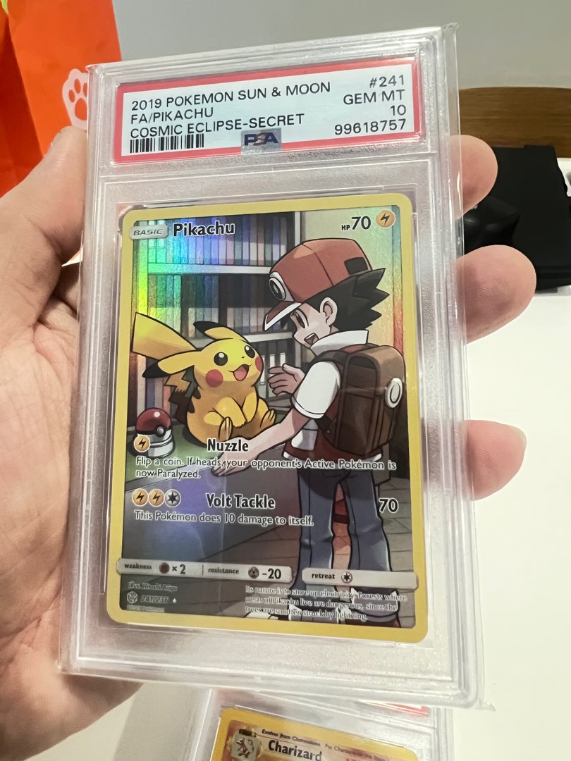 2019 Pokemon Sun & Moon Cosmic Eclipse Pikachu PSA 10, Hobbies & Toys ...