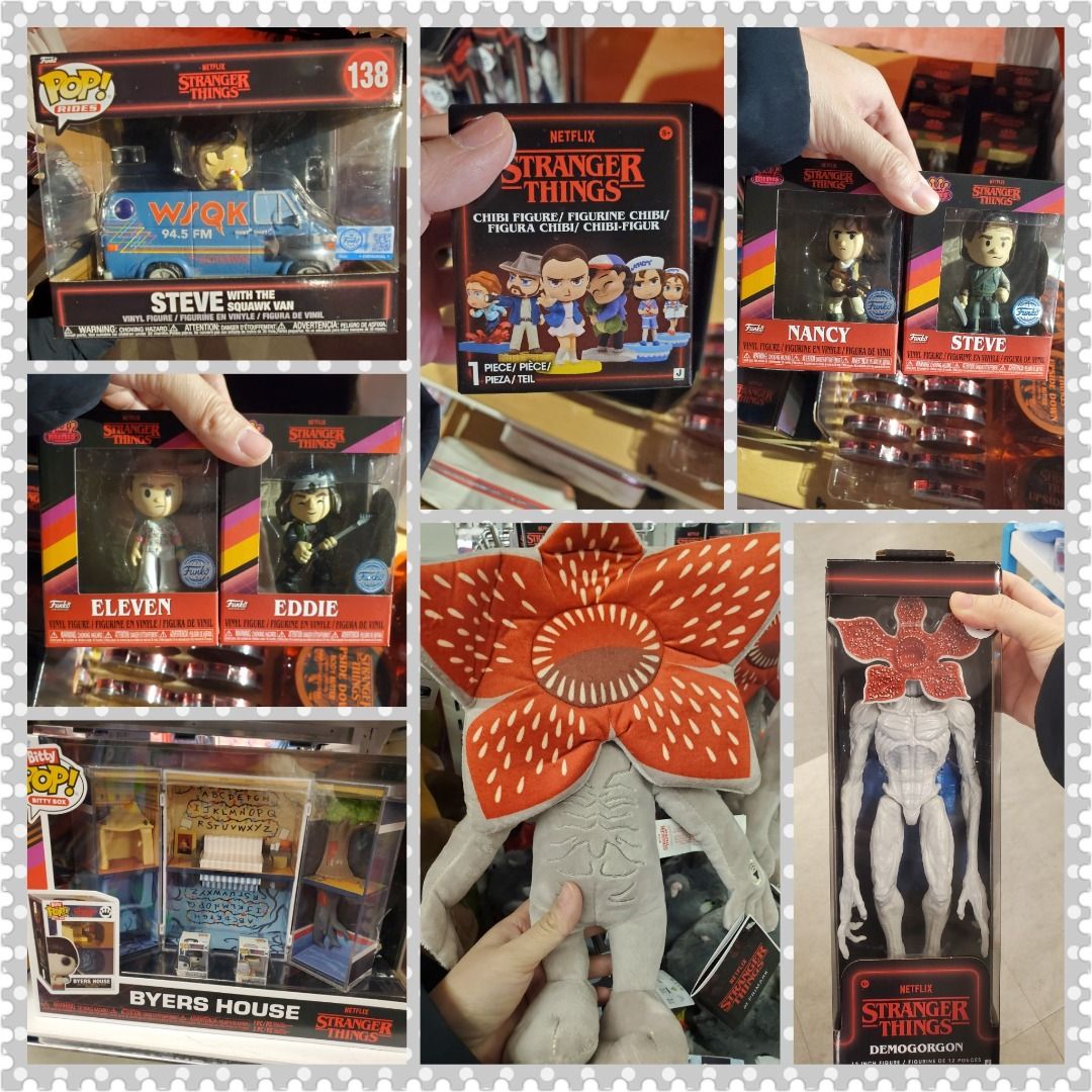 英國直送/英國代購 - Stranger Things 怪奇物語Funko Pop! Ride/ Funko Minis/ Bitty Pop ...