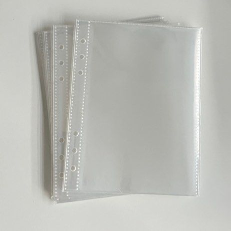 A5 Binder Sleeves (10 sheets in 1 packet), Everything Else on Carousell