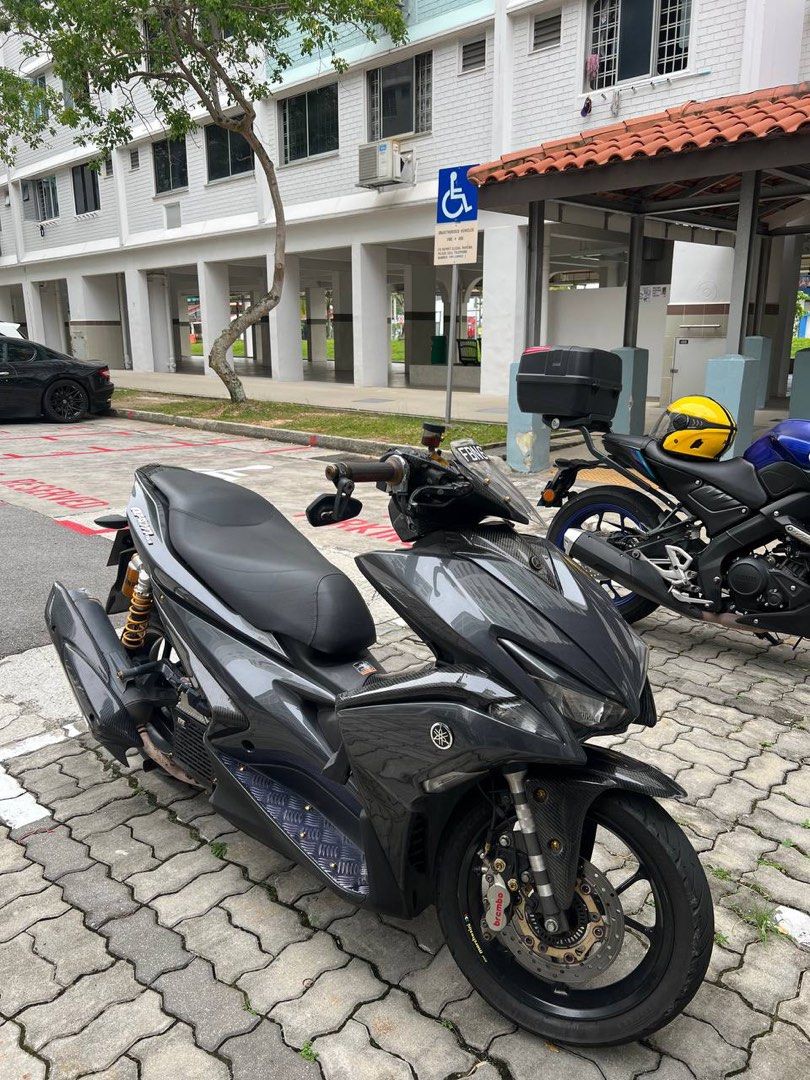 Aerox V1 keyless, Motorcycles, Motorcycles for Sale, Class 2B on Carousell