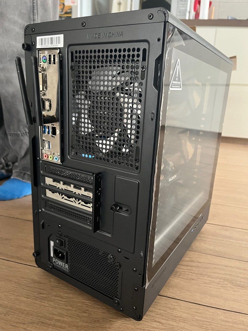 Aftershock Rapid Gaming PC AMD R5 5600 + RX 6600, Computers & Tech ...