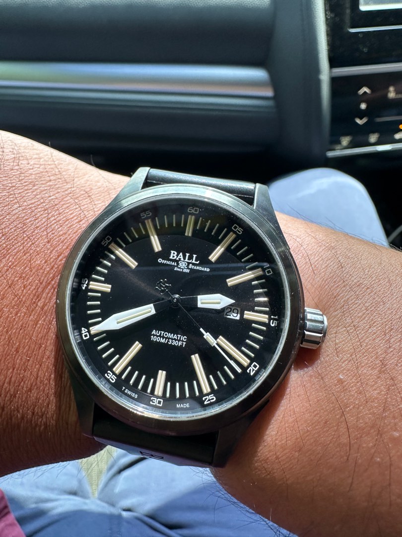 Ball Fireman Night Train DLC Watch, Men's Fashion, Watches ...