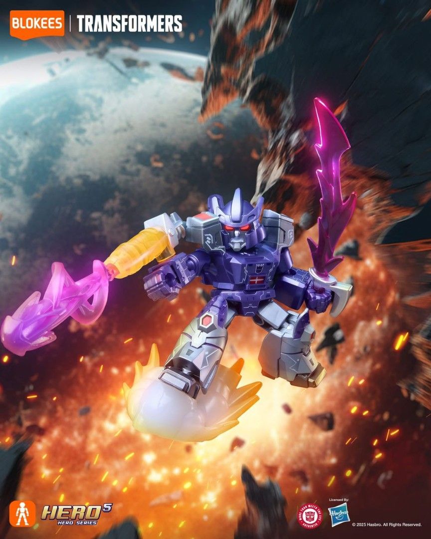 Blokees Transformers Super Secret Galvatron Action Figure, Hobbies ...