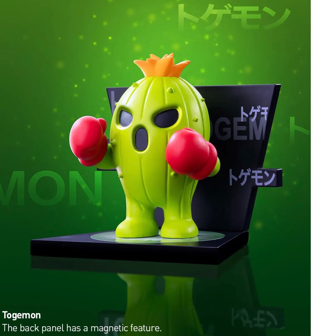 BNIF POPMART TOGEMON DIGIMON MAGNET BLIND BOX, Hobbies & Toys, Toys ...