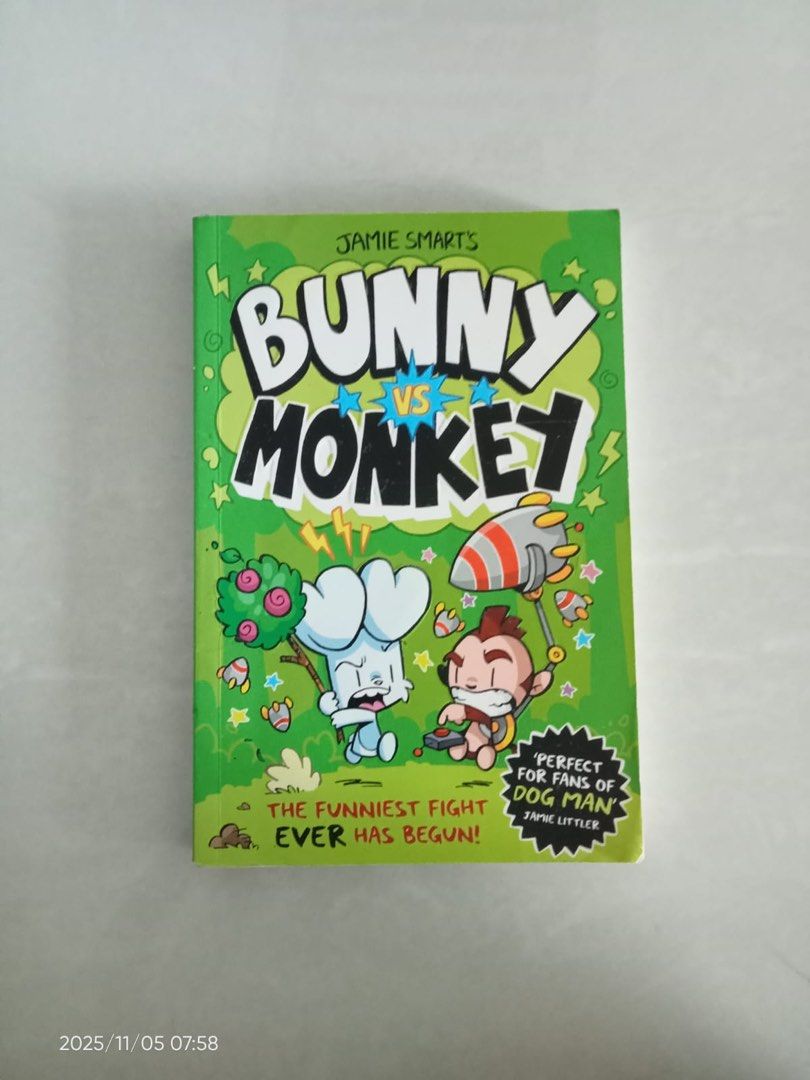Bunny vs Monkey by Jamie Smart, Hobbies & Toys, Books & Magazines ...