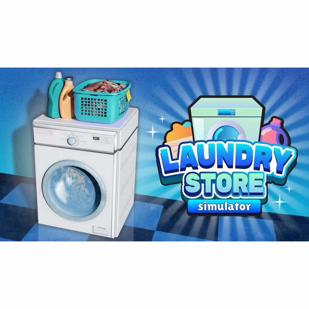 (Buy 2Free 1)Nintendo Switch 2/Switch 1 Digital Laundry Store Simulator ...