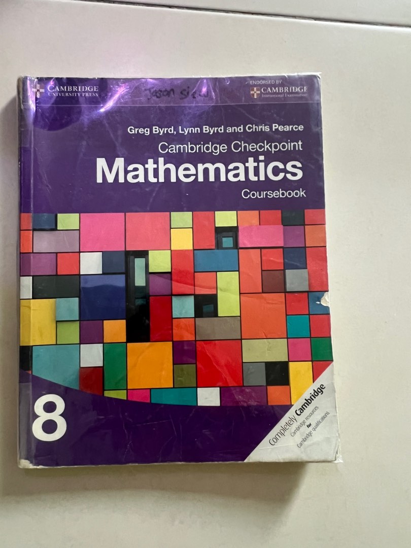 Cambridge Checkpoint Mathematics Coursebook 8, Everything Else, Others ...