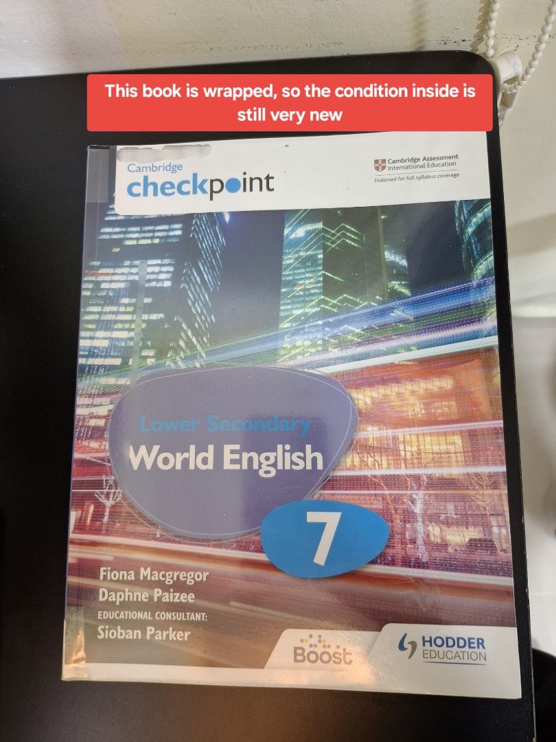 Cambridge Checkpoint World English 7 Student's textbook for lower ...