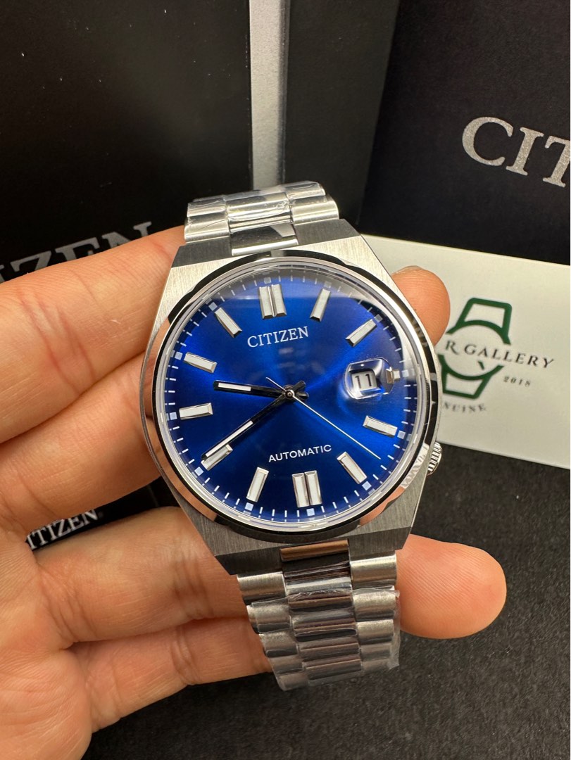 Citizen TSUYOSA Automatic Deep Blue 40mm Steel NJ0150-81L, Men's ...