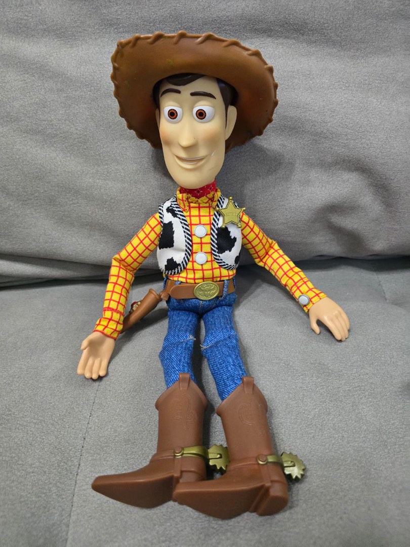 Disney Pixar toy story Woody pull string talking, Hobbies & Toys, Toys ...