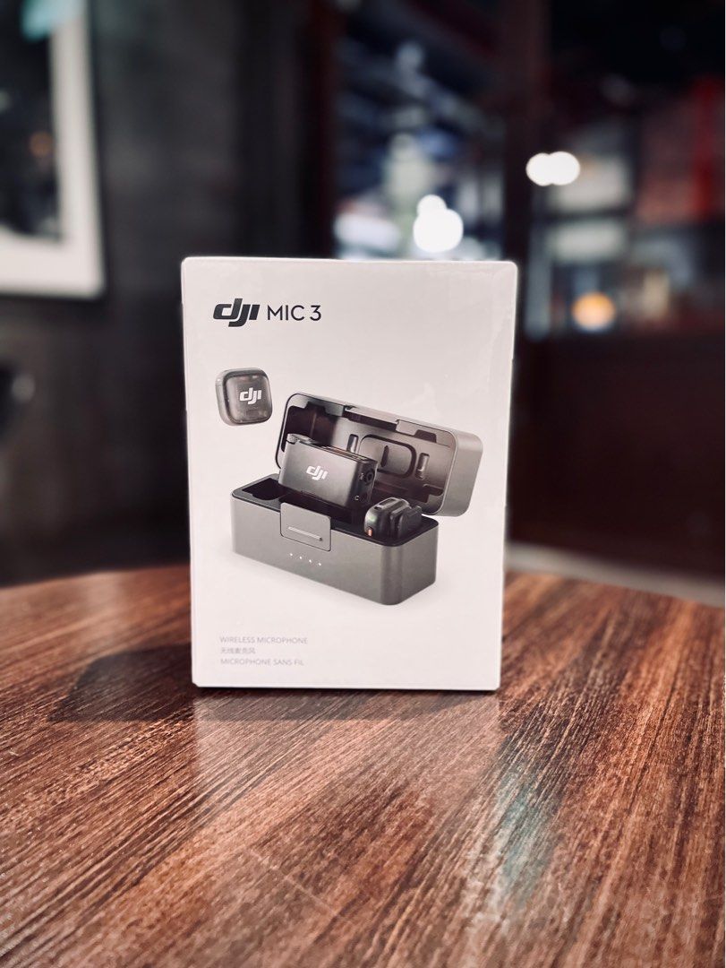 DJI Mic 3 Wireless Microphone, Audio, Microphones on Carousell
