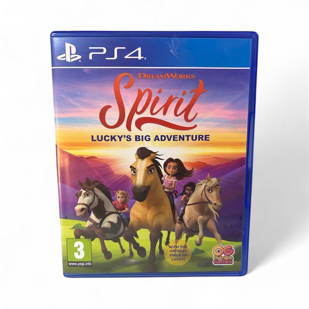 DreamWorks Spirit: Lucky's Big Adventure - PS4, Video Gaming, Video ...