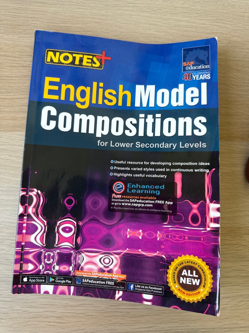 [FREE] English Model Compositions for Lower Secondary Levels, Hobbies ...