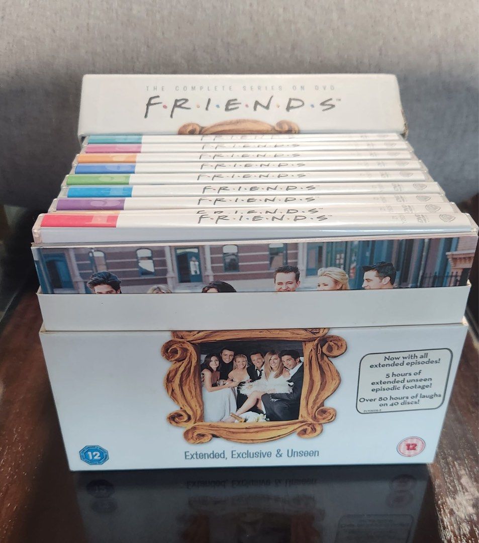 Friends: The Complete Series on DVD Box Set, Hobbies & Toys, Music ...
