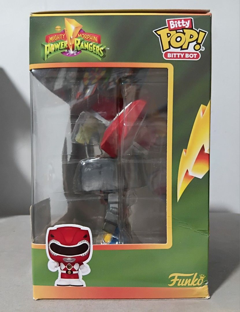 Funko Bitty Pop! Mighty Morphin Power Rangers Megazord With Red Ranger ...
