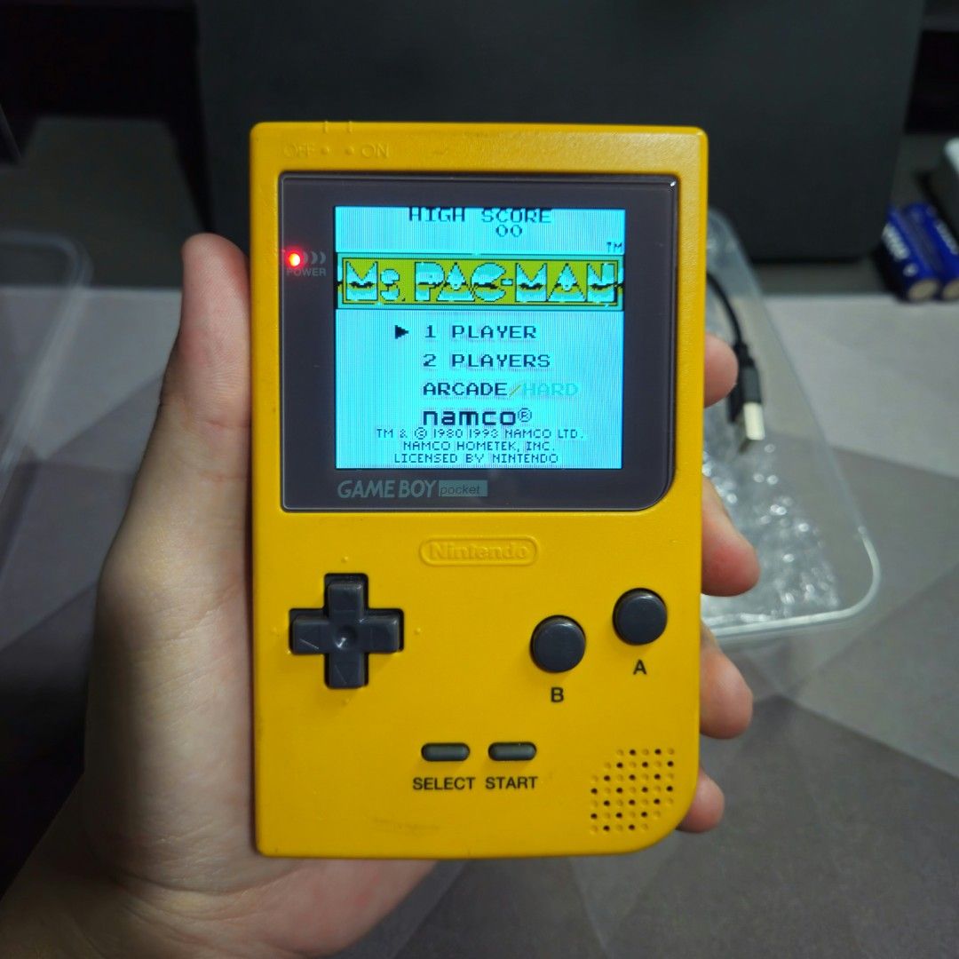 Gameboy Pocket IPS Screen, Video Gaming, Video Game Consoles, Nintendo ...
