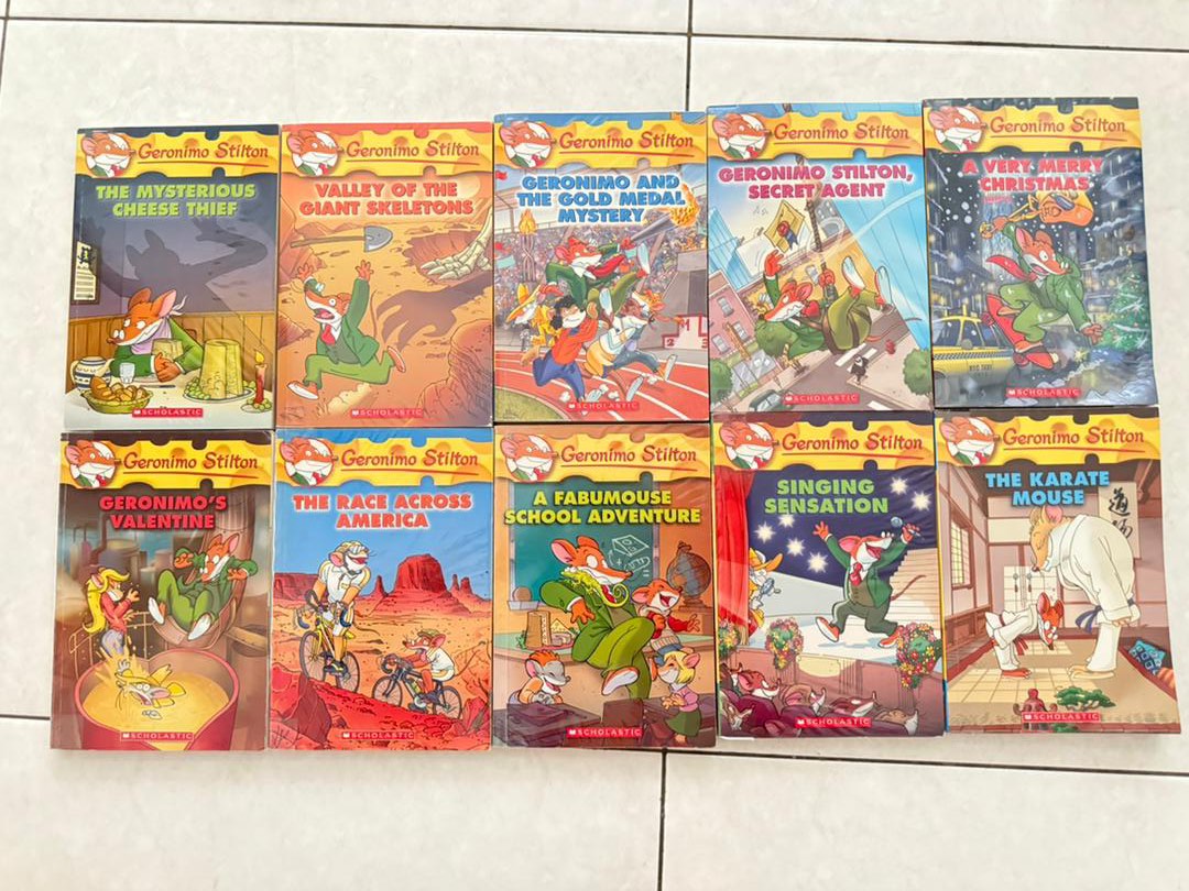 Geromino Stilton Heromice 10-books Series Set, Hobbies & Toys, Books ...