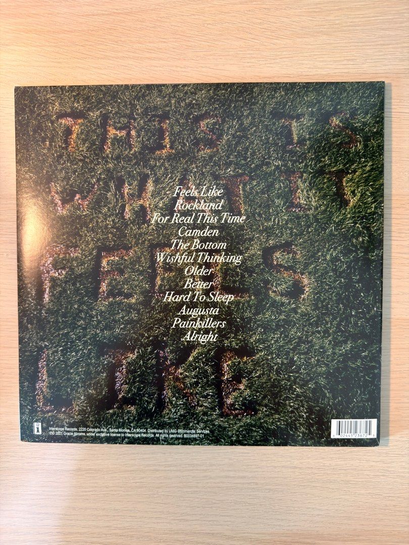 Gracie Abrams - This Is What It Feels Like, Hobbies & Toys, Music ...